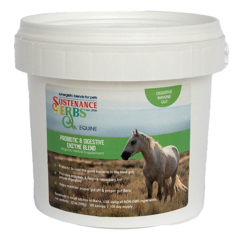 Equine Probiotic & Digestive Enzyme Blend – Sustenance Herbs